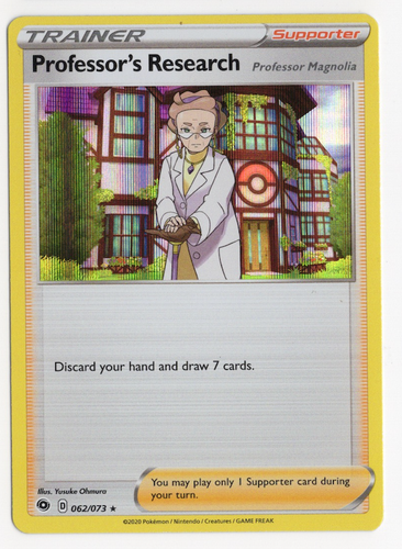 Professor's Research 062/073 Champion's Path Holo Pokemon Card | eBay