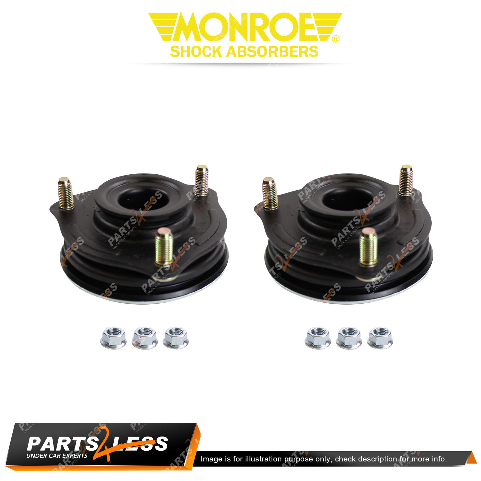 Front Monroe Top Strut Mount Kit / Strut Mate Mounting Kit MK399 Brand ...