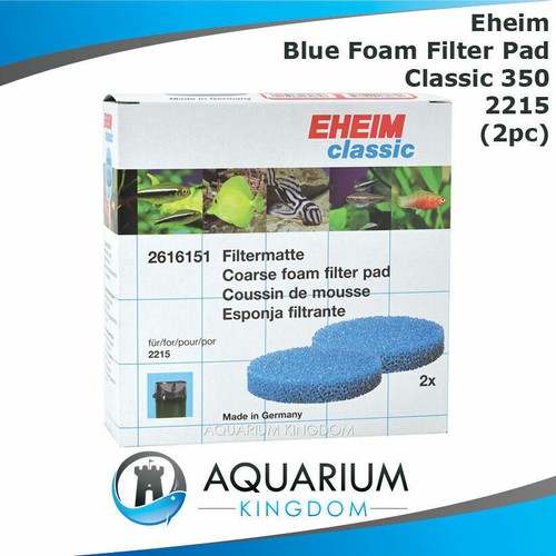 2616151 Eheim Blue Foam Filter Pad 2 Pack Classic 350 2215 Canister ...