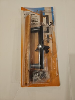 Prime-Line C 1095 Sliding Glass Door Handle Set Diecast Wood Black ...