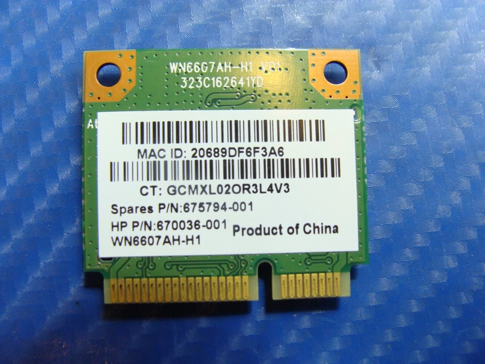 HP 15.6" 2000-2b09wm OEM Laptop WiFi Wireless Card 675794-001 GLP* | eBay