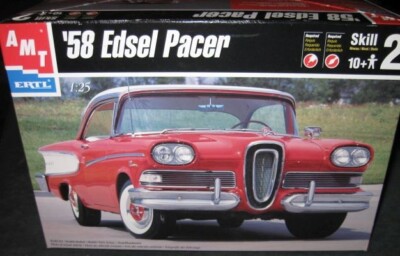1990 AMT/Ertl 1958 Ford Edsel Pacer Model Car Kit | eBay