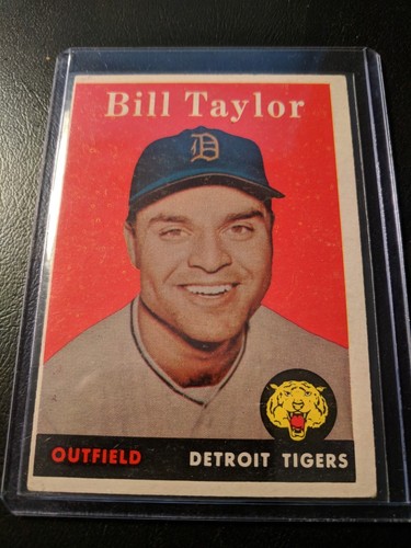 1958 Topps #389 Bill Taylor | eBay
