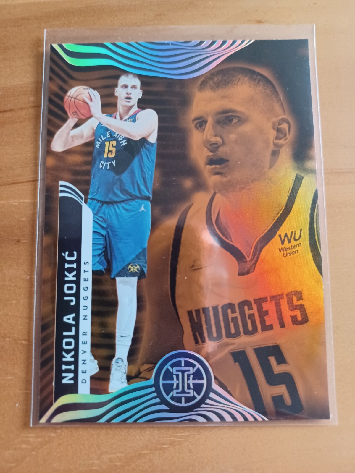 Nokola Jokic 2021-2022 Panini Illusions Hologram Gold Foil SP | eBay