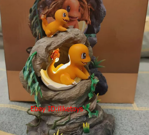 Fantasy Studio Charmander Statue Figurine H17.5cm Resin Painted GK ...