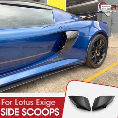 For Lotus Exige V6 Cup Style FRP Fiber Unpainted Side scoops Exterior ...