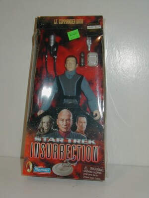 STAR TREK INSURRECTION 9" Lt. Commander Data ACTION FIGURE, 1998 ...