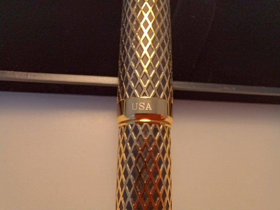 Artex Roller Ball Pen. High quality, heavy weight, with cross hatch ...