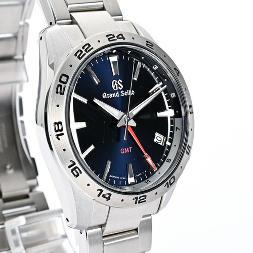 Grand Seiko Sports Collection 9F Quartz GMT SBGN029 Navy | eBay