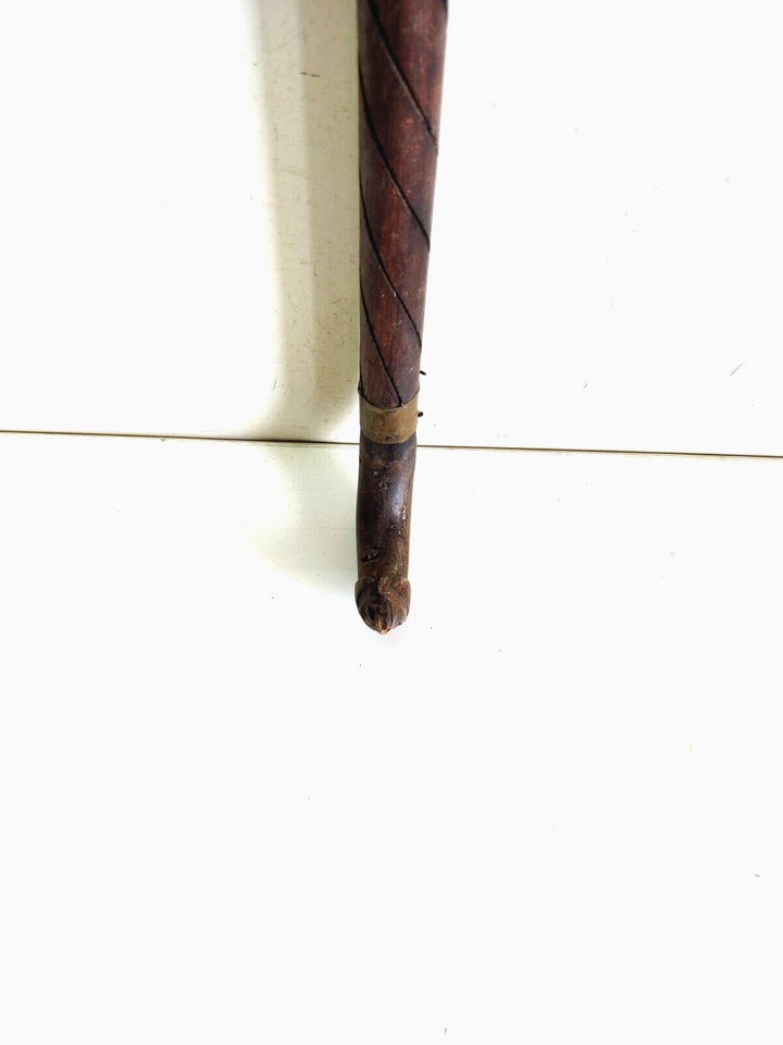 Vintage Old Man Wooden Walking Stick Decorative Collectible Props W48 ...