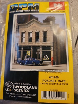 DPM (N-Scale) Structure Kits -- #51200 Roadkill Cafe - N.O.S. | eBay