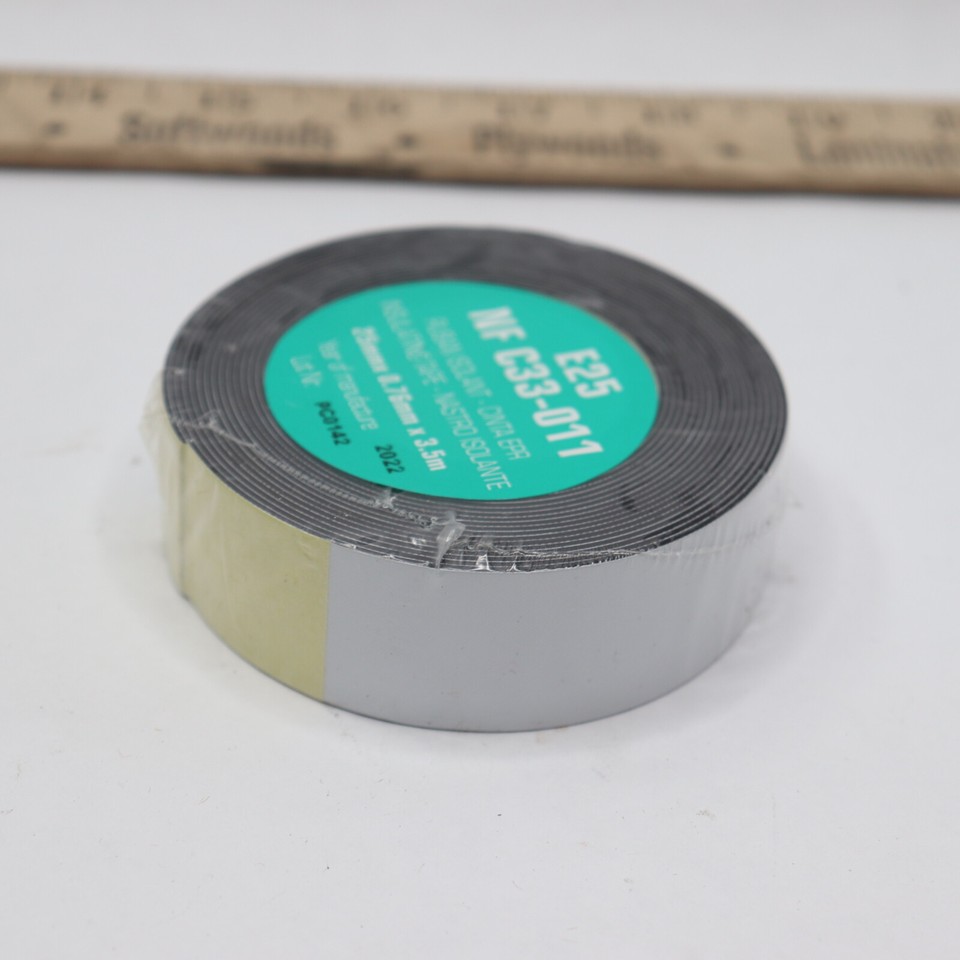 Ruban Mastic Isolant Insulating Tape 25mm x 0.76 mm x 3.5 m E25 NF C33 ...