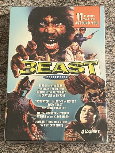 Beast Collection (DVD, Retromedia, 4-Disc Box Set, 11 Films) BRAND NEW ...