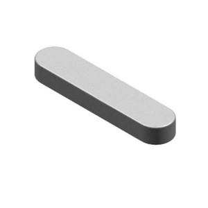 CHAVETA PARALELA 18 x 11 x 80 DIN 6885-A ACERO FINAL REDONDO CHAVETERO ...