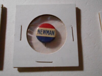 5/8" Newman unknown office and location cello pinback button | eBay