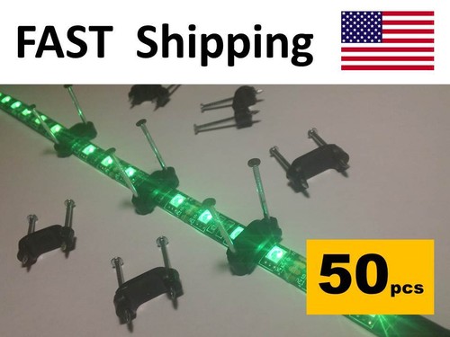 LED tape light fasteners clips hardware | eBay