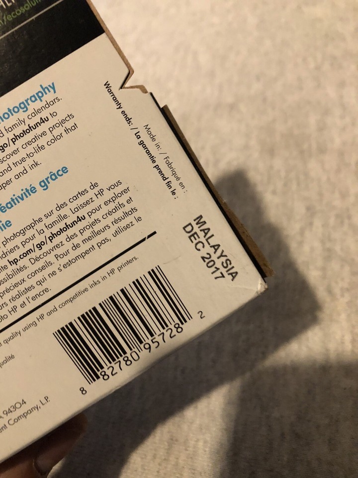 HP 74 Black Ink Cartridge CB335WN Warranty Exp 12/2017 | eBay