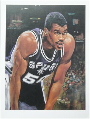 David Robinson 9x12 Poster Photo Unsigned San Antonio Spurs The Admiral ...