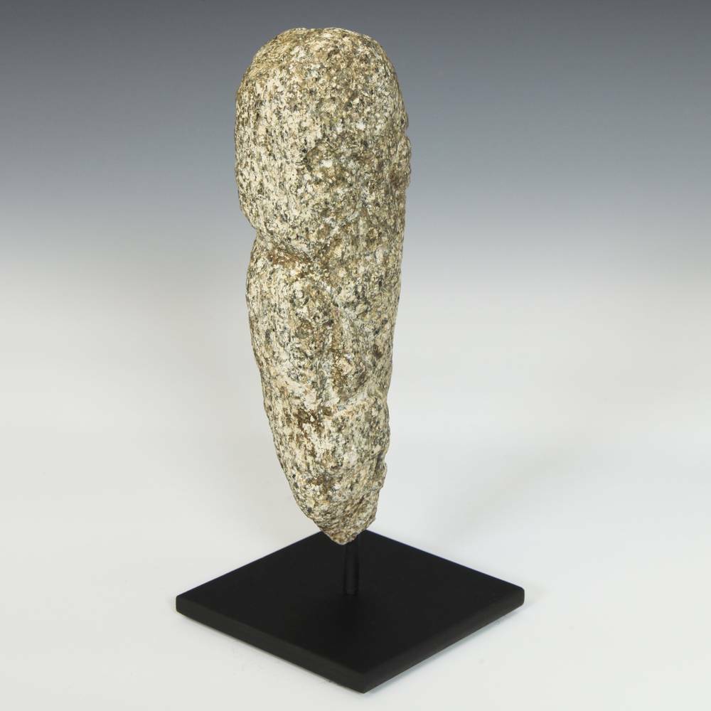 AKWANSHI / NEUBAA ANCESTRAL VOTIVE FIGURE STONE CROSS RIVER CAMEROON W ...