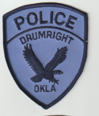 Drumright OK non shield shape patch | eBay