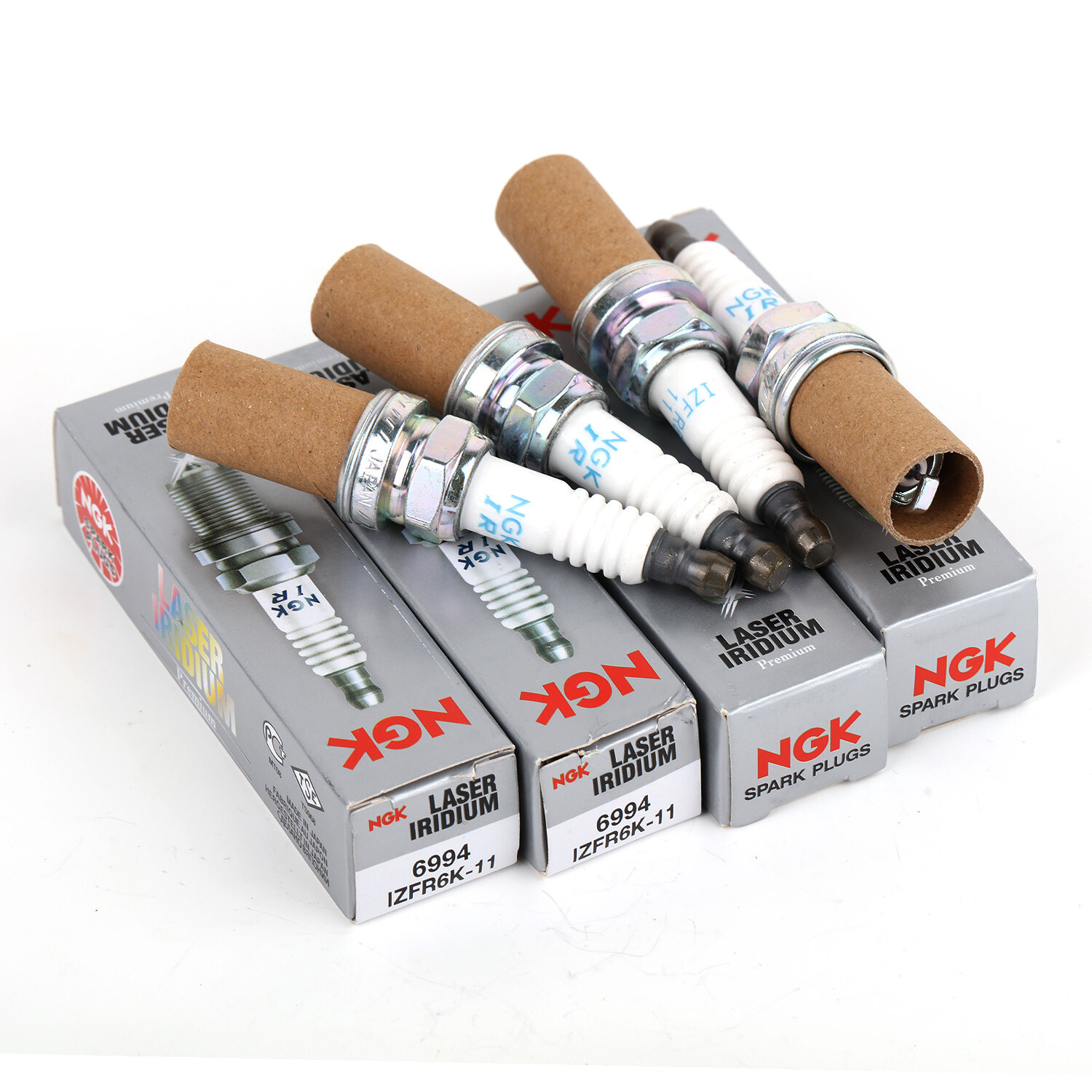 GENUINE OEM NGK Laser Iridium Spark Plugs IZFR6K11 x 4 for Honda CIVIC ...