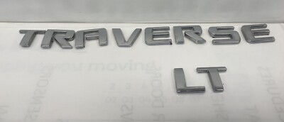2018-2021 CHEVY TRAVERSE Rear Gate Emblem Logo Badge OEM Chrome | eBay