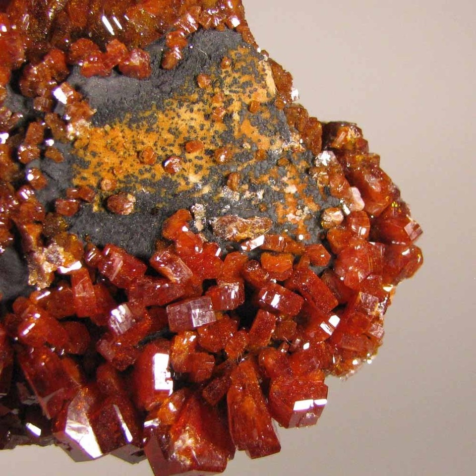 2.6" Red VANADINITE Crystals on Matrix Rock - Mibladen, Morocco | eBay