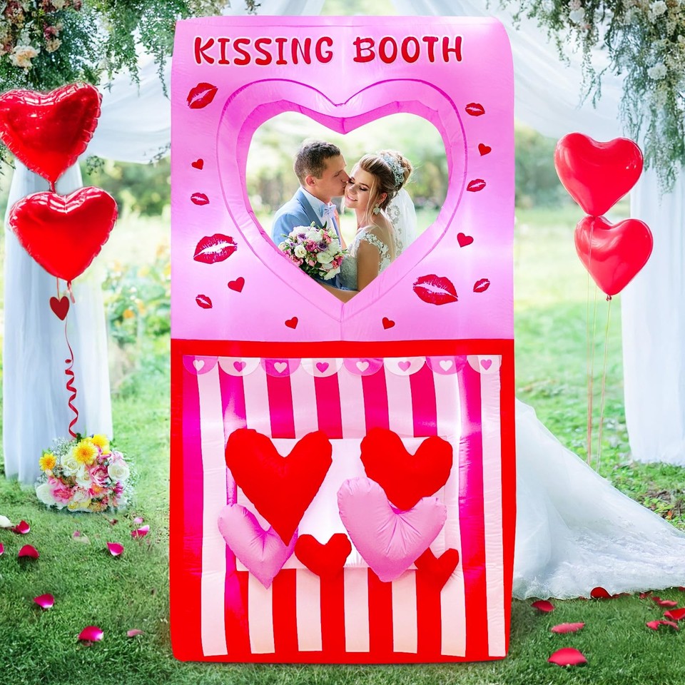 7FT Valentines Day Inflatable, Valentine Inflatables Outdoor ...