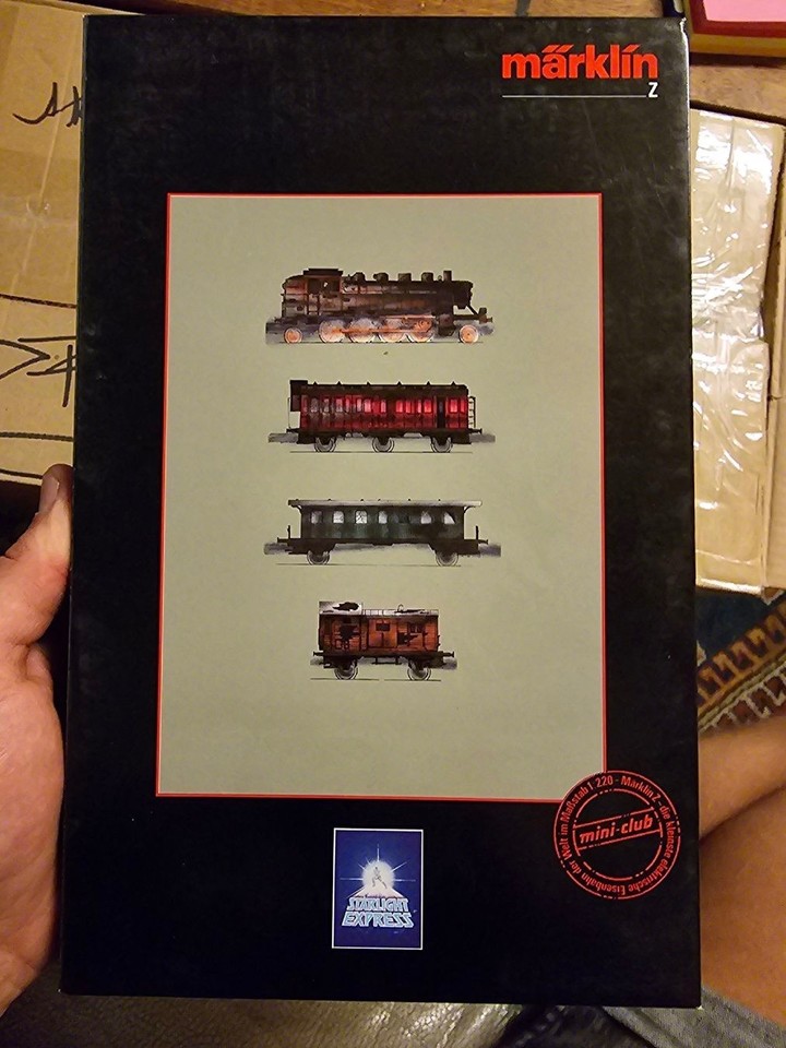 Marklin Z 1/220 train set starlight express 8115 mini club | eBay