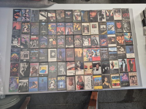 84 cassette tape music lot plus more, Heavy Metal, Hard Rock, Soft Rock ...