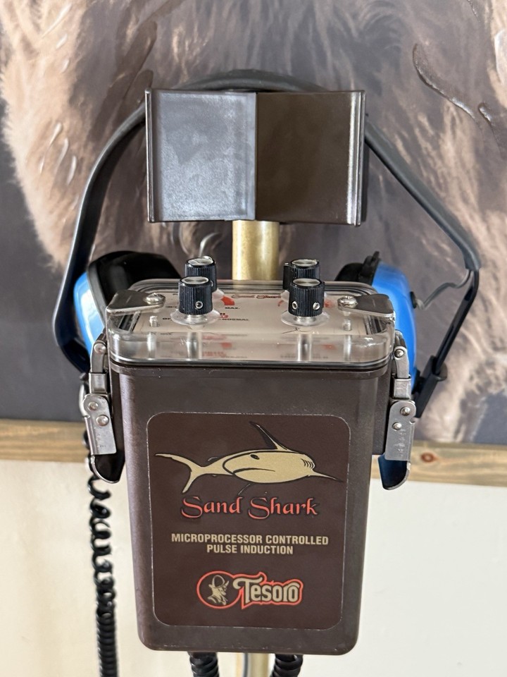 Tesoro Sand Shark Underwater PI Pulse Waterproof Metal Detector w ...