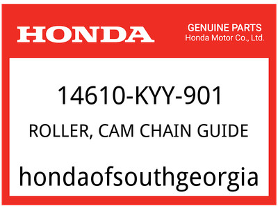 Honda OEM Part 14610-KYY-901 ROLLER, CAM CHAIN GUIDE | eBay