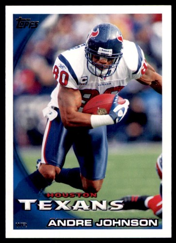 2010 Topps Andre Johnson Houston Texans #50 1081 | eBay