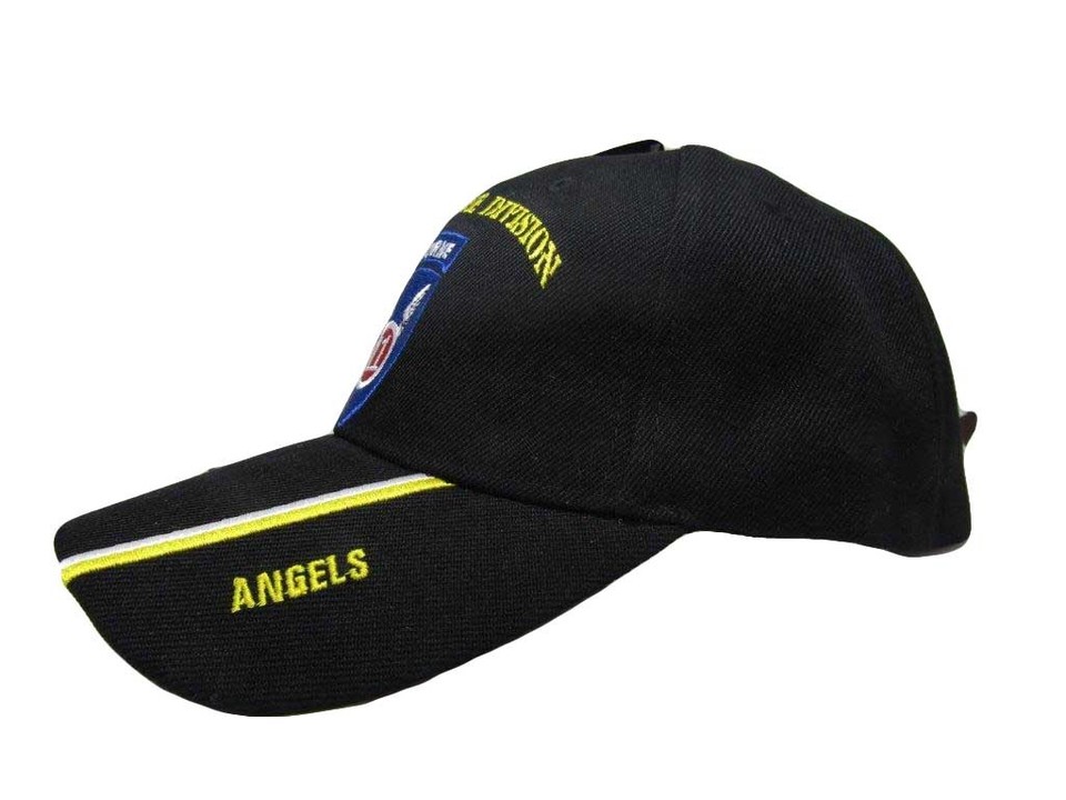 US Army 11th Airborne Division Angels Black Shadow Embroidered Cap ...