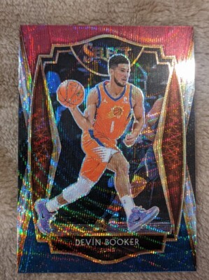 2020-21 Panini Select Premier Level Tri-Color Prizm Devin Booker #121 ...