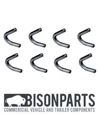 *8 x 12mm WELD ON ROPE HOOK trailer tie down truck lorry horsebox BP27 ...