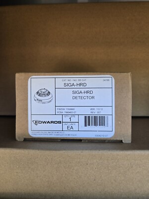 Edwards SIGA-HRD Intelligent Heat Detector | eBay