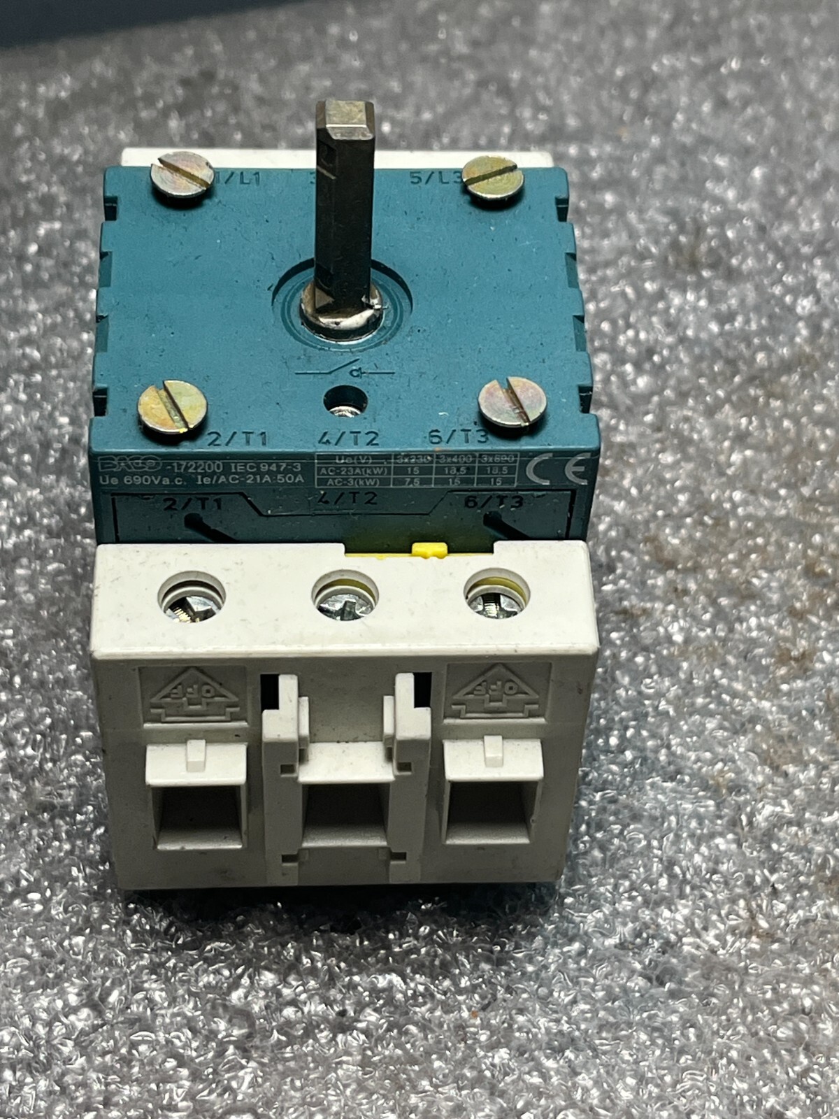 BACO 172200 Rotary Disconnect Switch IEC 947-3 | eBay