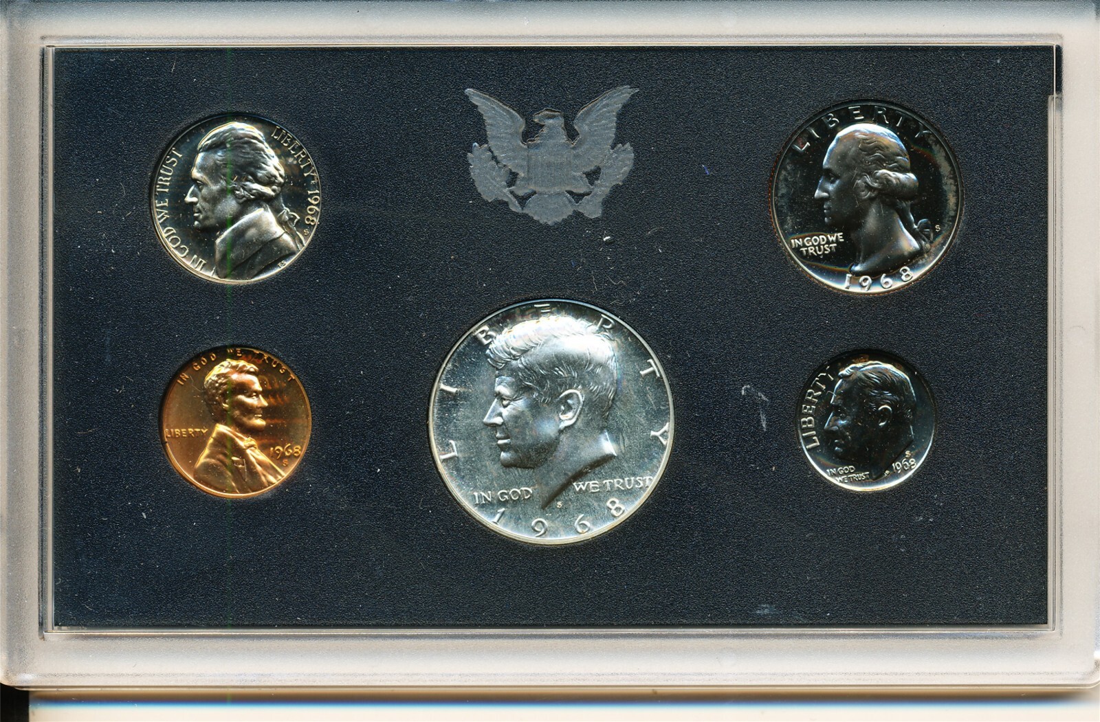 US Coin 1968 proof set in Gov. Packaging....................C 10015 | eBay