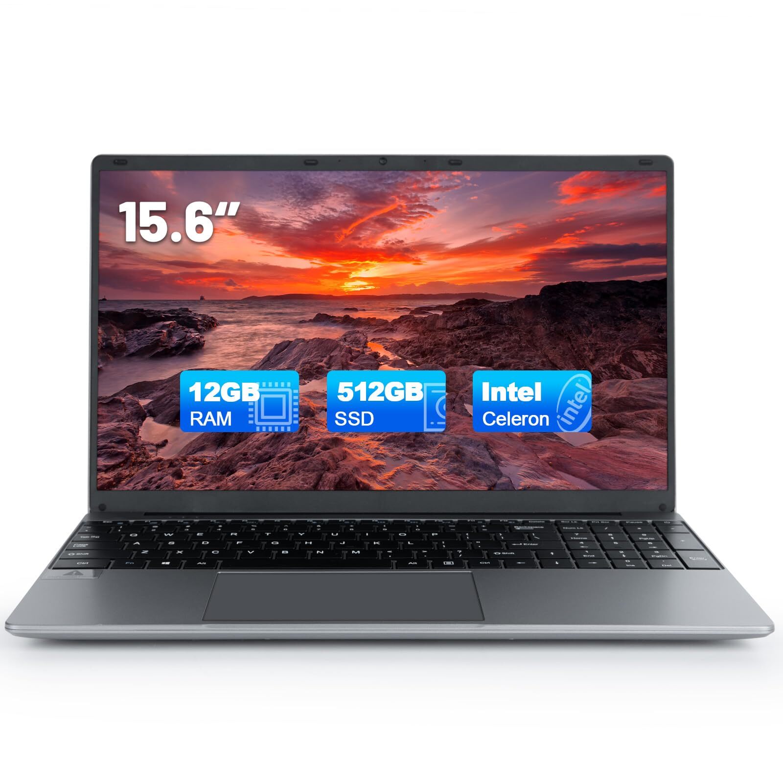 Laptop｜15.6" FHD Laptop Computer with Intel Celeron N5095 Processors-Up ...