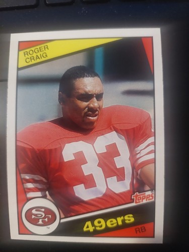 1984 Topps Football Card Roger Craig RC #353 | eBay