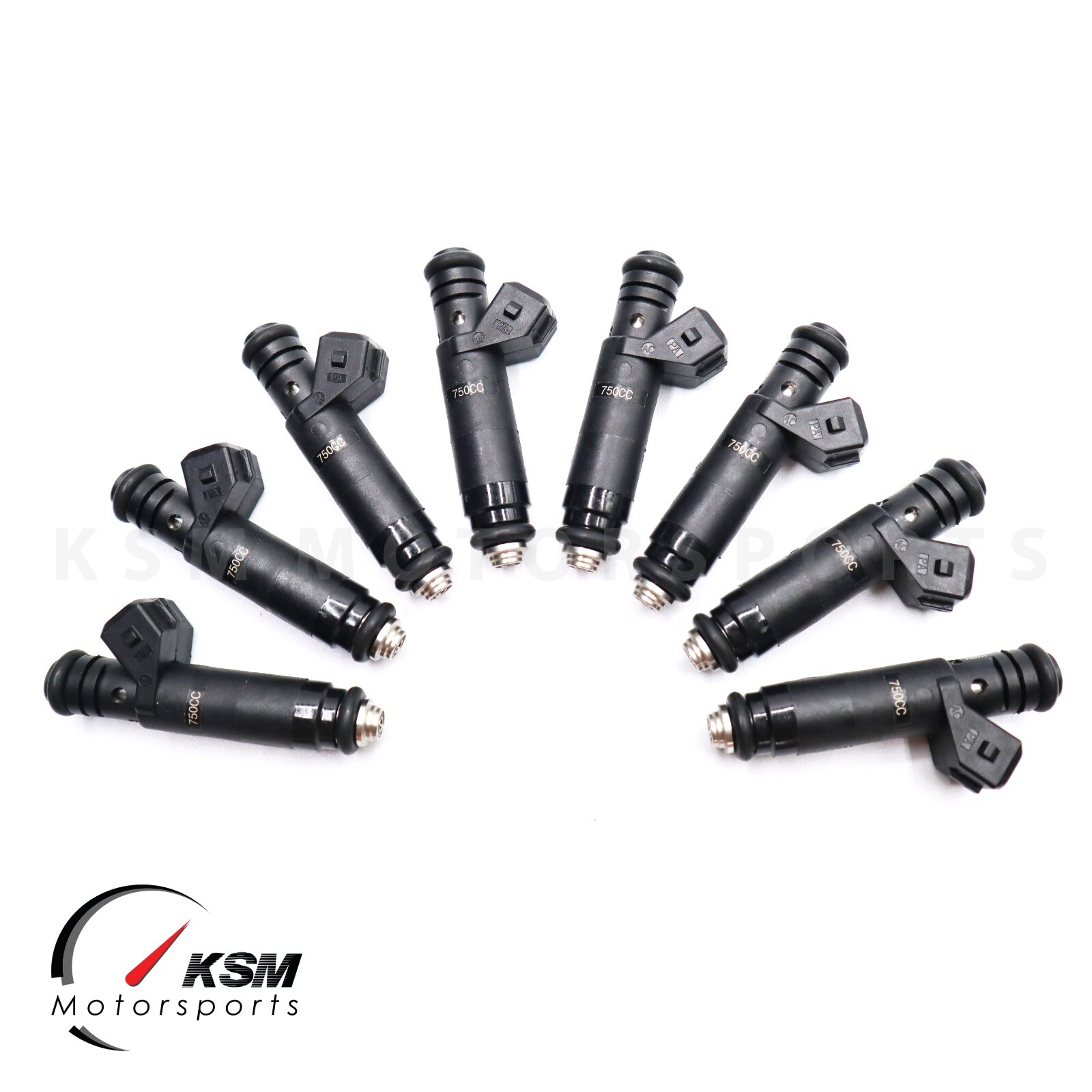 8x 750cc fit Siemens Deka 72LB High Impedance Fuel Injectors EV1 110324 ...