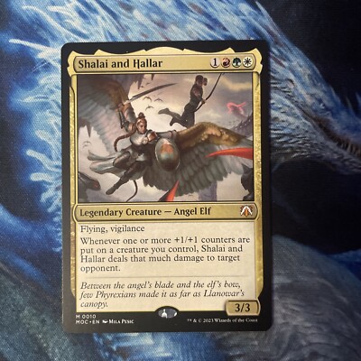[1x] Shalai and Hallar - Near Mint, English - March of the Machine ...