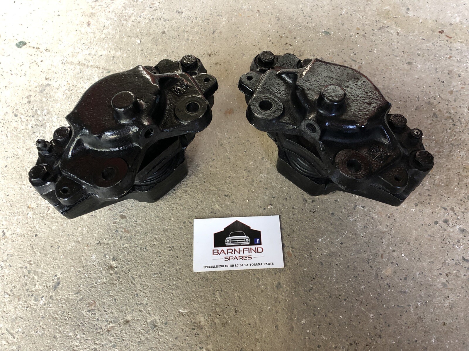 Torana LJ XU1 Front Disc Brake Callipers Fit LC 6cyl Also Holden ...