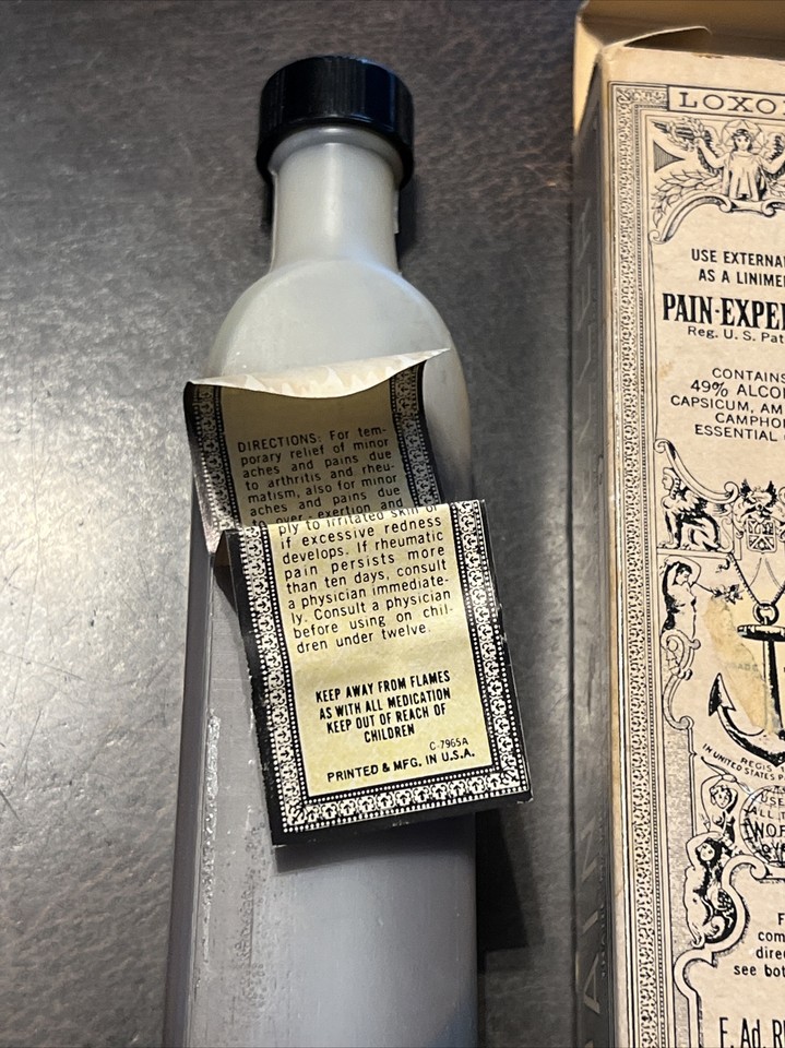 Vnt Early Medical Medicine Pc Richter Pain Expeller Bottle & Box Loxol ...