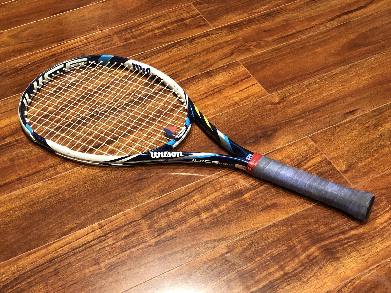 Wilson Juice 100 UL BLX Tennis Racquet 16x18, 4-1/4 Grip Ultra Lite 27 ...