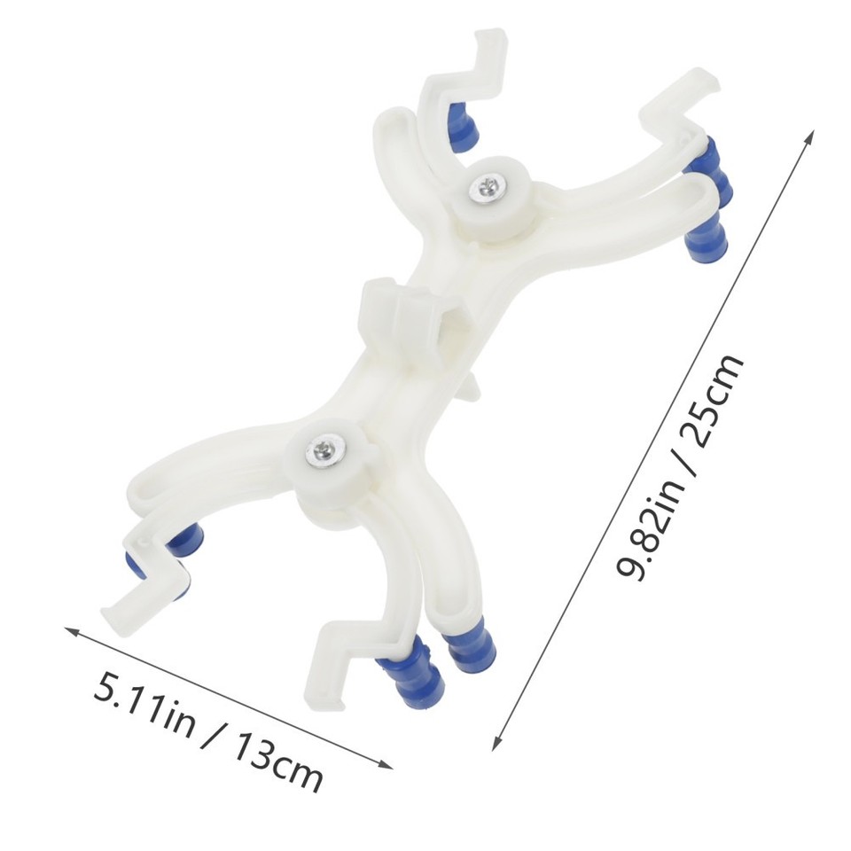 Plastic Buret Clip Double Clamp Laboratory Titration Table Clamp | eBay ...