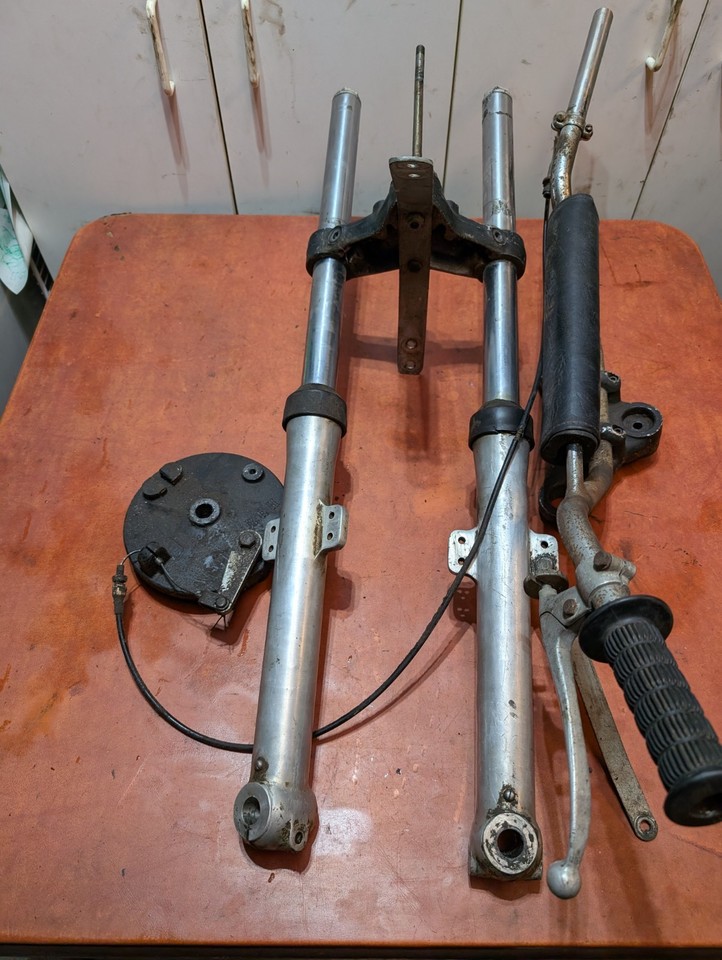 Rickman Bultaco Metisse Ceriani Betor 35mm Forks Triple Tree Handlebar ...