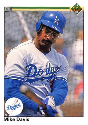 Mike Davis 1990 Upper Deck 258 Los Angeles Dodgers Baseball Card | eBay