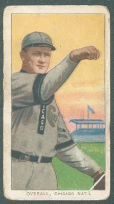 1910 T206 - Orval Overall, Hand at Face Level - Piedmont 350/25 ...
